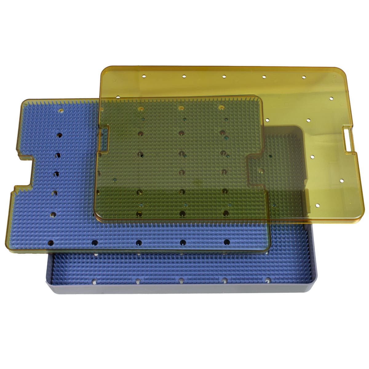 10 x 15 x 1.5″ Microsurgical Instrument Tray 2-level Base & Insert Tray ...