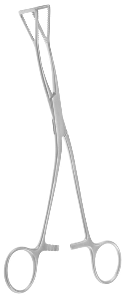 7 1/2" Lovelace Lung Grasp Forceps - angled shfts | | BOSS Instruments