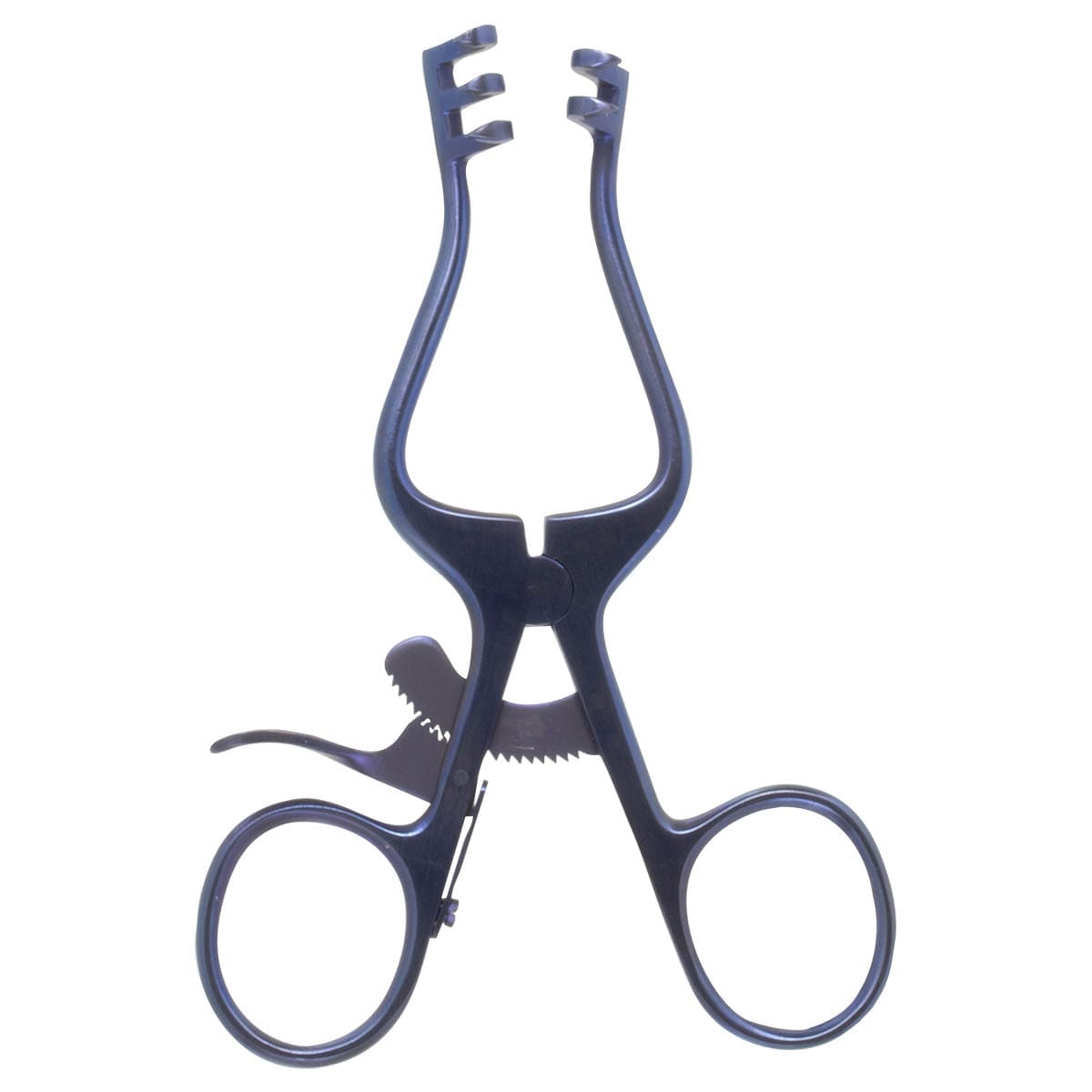 4" Weitlaner Retractor - sharp prng 2x3 titanium | | BOSS Instruments