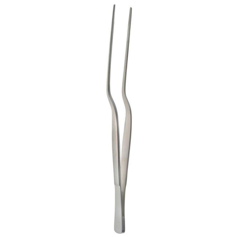 Hoen Bayonet Forceps – Serrated - BOSS Surgical Instruments