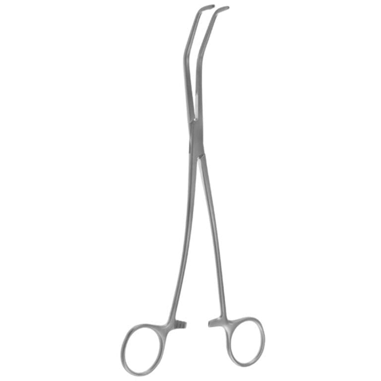 10 1/4" Satinsky Vena Cava Clamp - cross-serrated jaws - BOSS Surgical ...