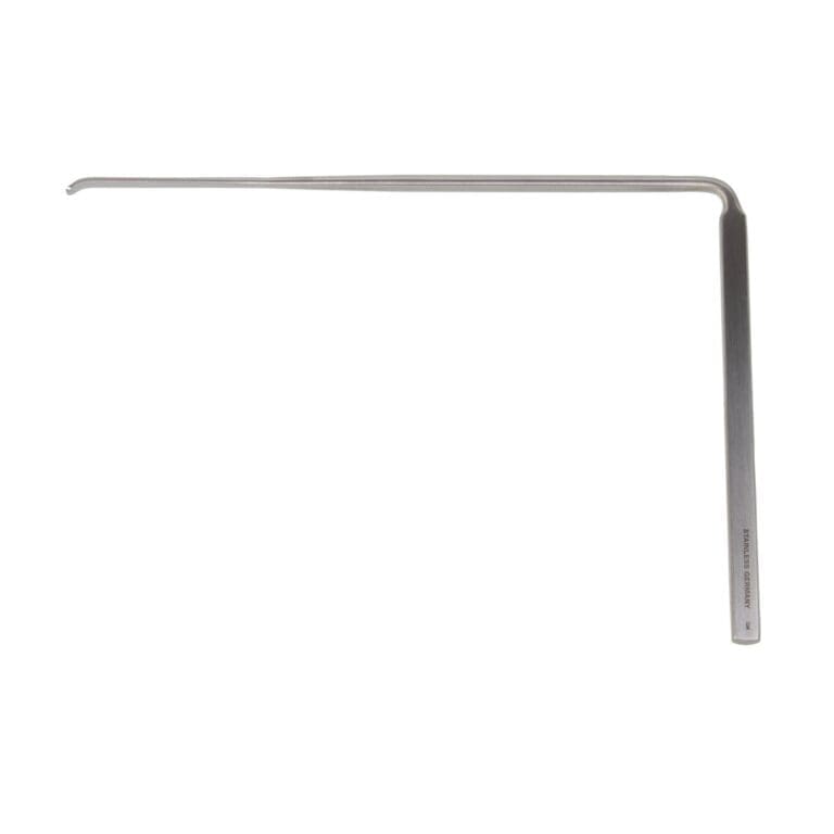 Adson Cerebellum Retractor, 7-1/2", angled 90°, blunt - BOSS Surgical Instruments