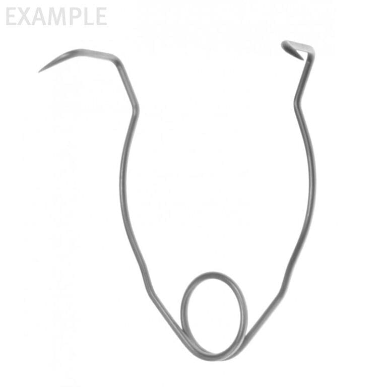 3" Farr-Spring Retractor - Sharp — Premium German-crafted surgical ...