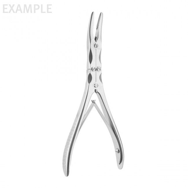 Ruskin Mini Rongeur, 6", straight, 3mm bite - BOSS Surgical Instruments