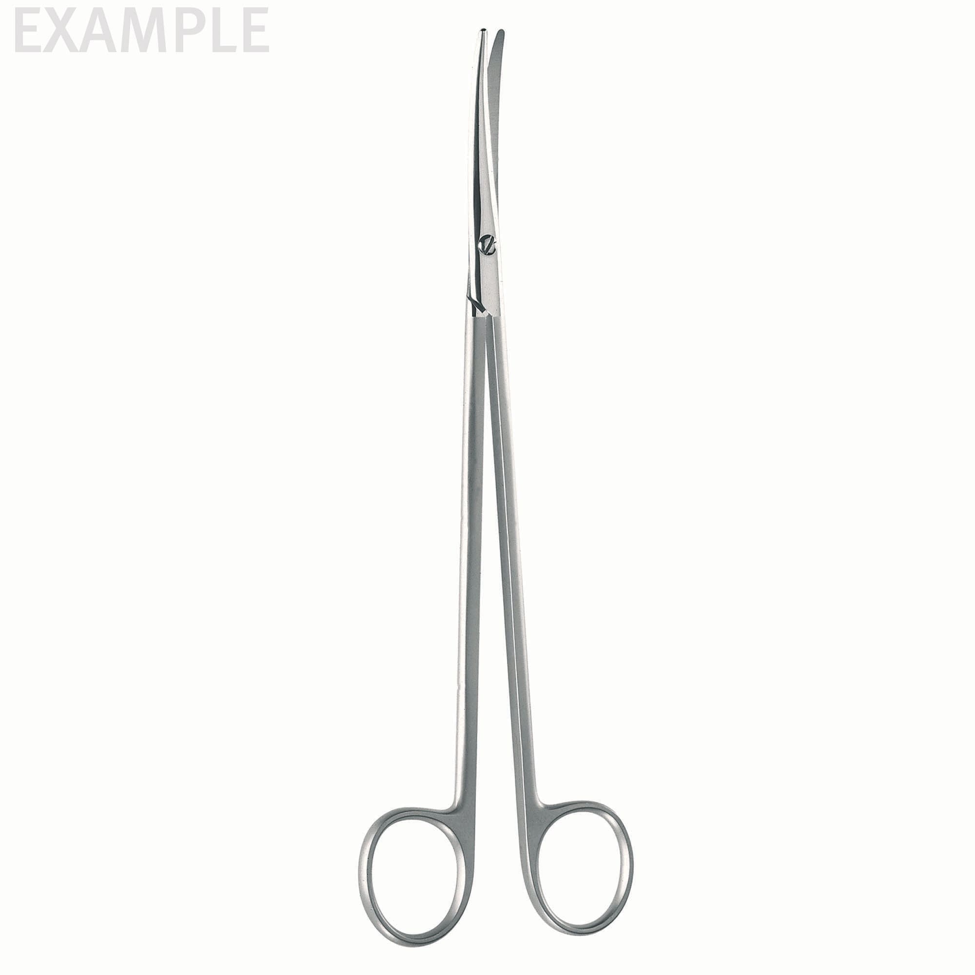 Baby Metz Scissors, Shark Edge, curved, 5" | Surgical Instrument | BOSS ...