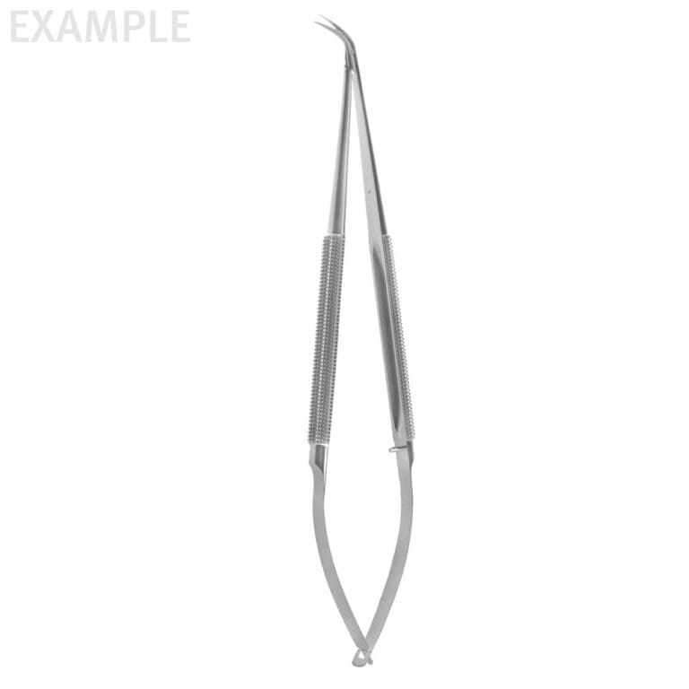 7" BOSS Microvascular Spring Handle Scissors - 60° | Surgical ...