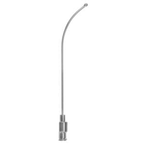 Suction Needle - olive tip curved 1.5x80mm | | BOSS Instruments
