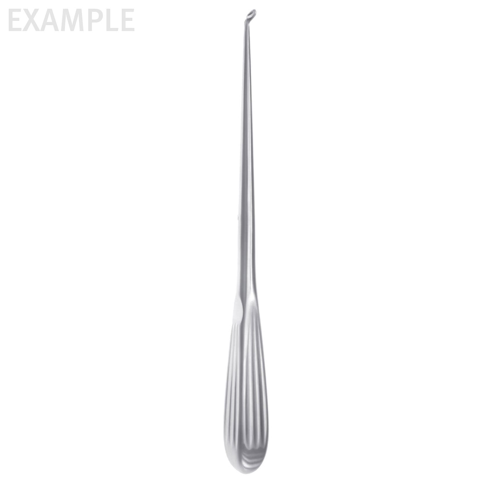 Spinal Fusion Curette - 11" reverse angled size 0 | Surgical Instrument ...