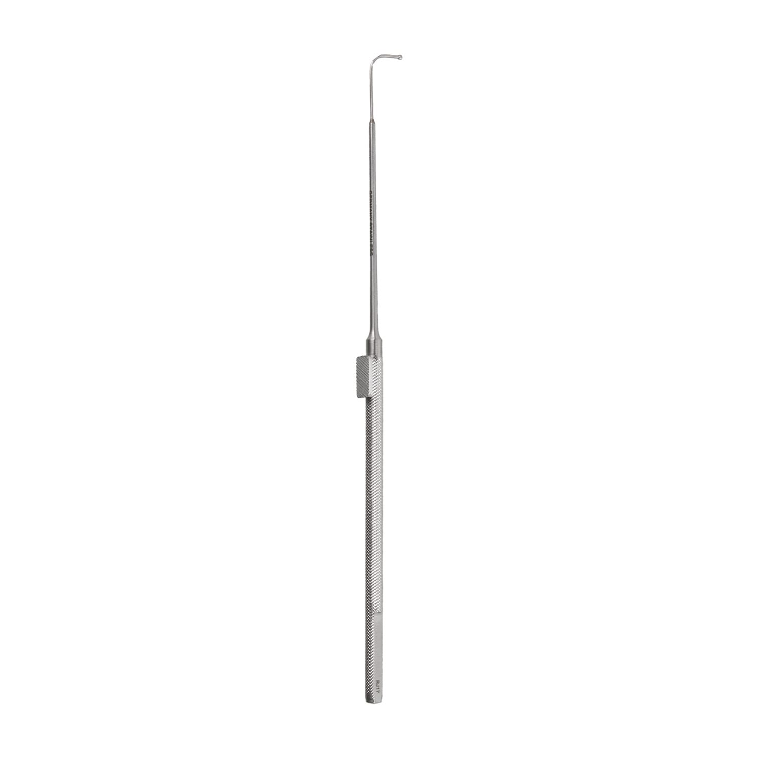 5/8 curved Yasargil Ligature Carrier - probe pt long | Surgical ...