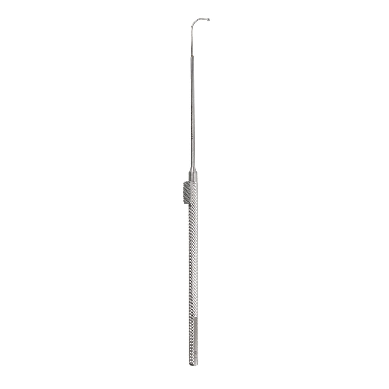 1/2 curved Yasargil Ligature Carrier - probe pt short - BOSS Surgical ...